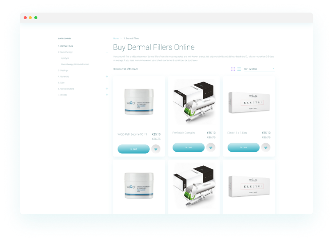 Dermal Fillers & Aesthetic Products for Professionals